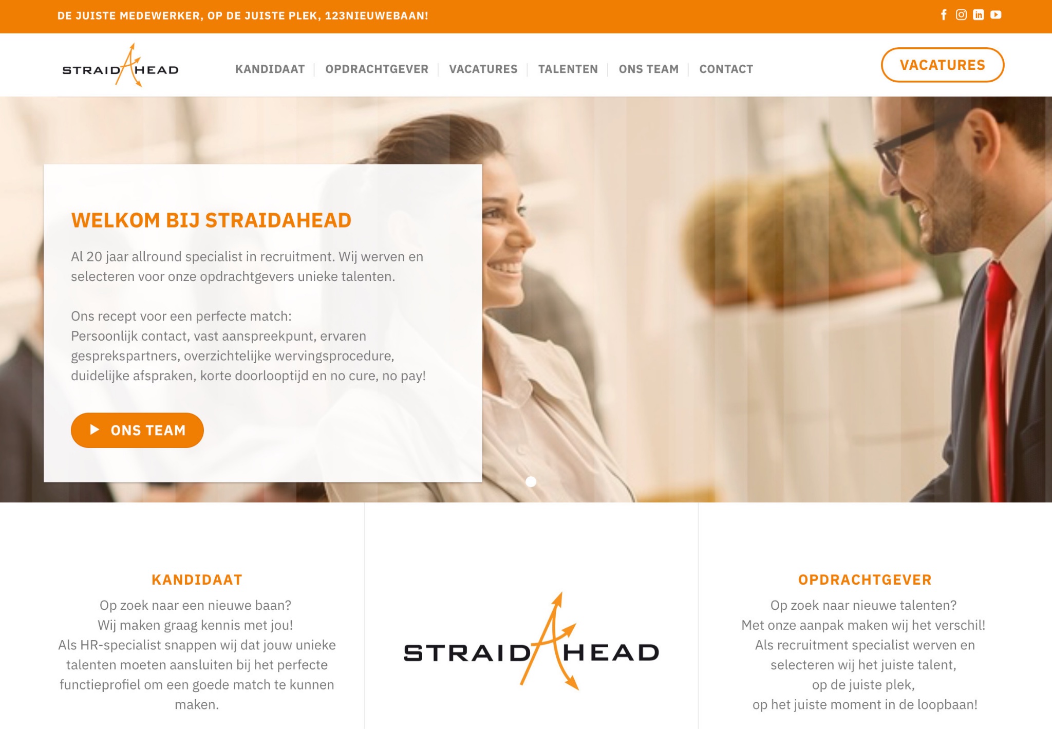 homepage – StraidAhead B.V.